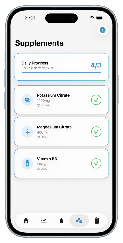 StoneGuard – Your Kidney Stone Prevention Companion